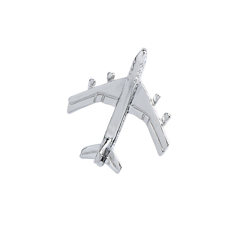 Metal Airplane Brooch Diy Fashion Pin Alloy Badge Vintage Pin Buckle ...
