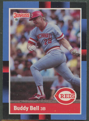 1988 Donruss #206 Buddy Bell Cincinnati Reds | eBay