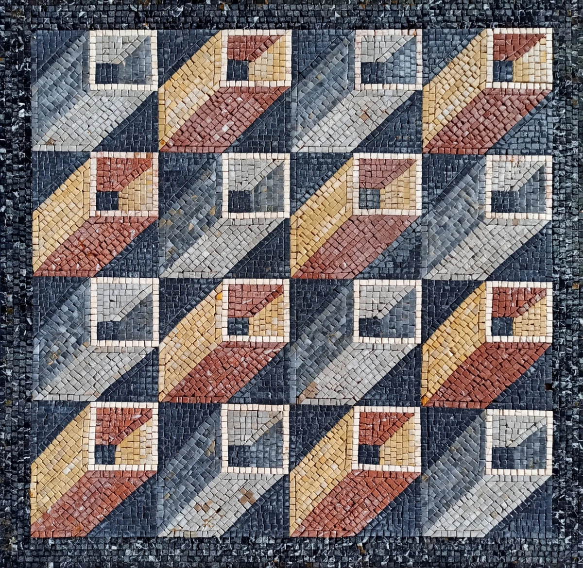 Abstract Square Mosaic