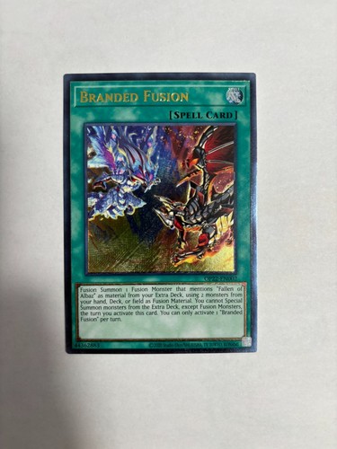 Branded Fusion (UTR) OP22-EN002 Ultimate Rare LP Yugioh FREE SHIPPING A ...