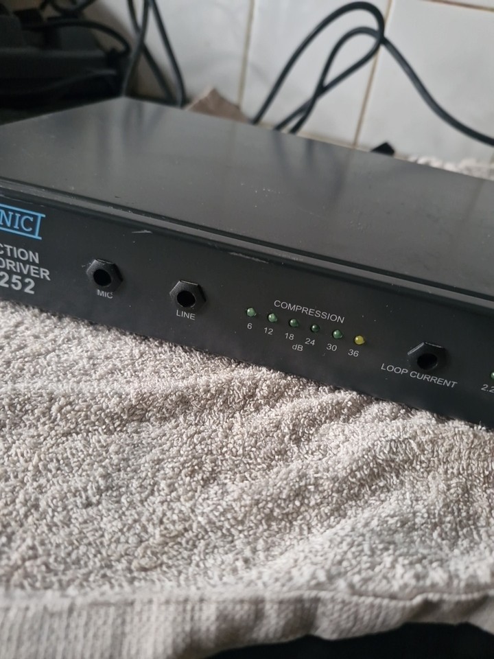 Ampetronic Induction Loop Driver ILD 252 (Untested) Powers Up Spares Or ...