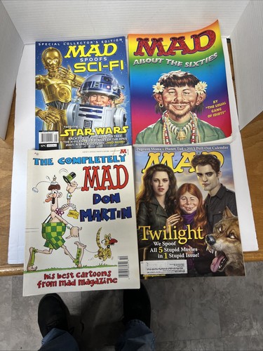 Mad Magazines 1992-2016 Lot Of 9 #518-522 And More, Humor,spoofs ...