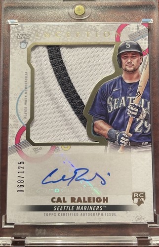 Baseball Repacks. Cal Raleigh RPA CHASE CARD!!! #/125 READ DESCRIPTION ...