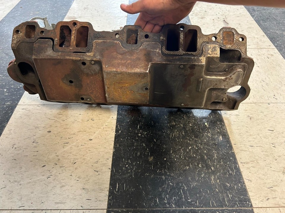 1958 Chevrolet Tri Power 3x2 Intake with Original 1958 Rochester ...