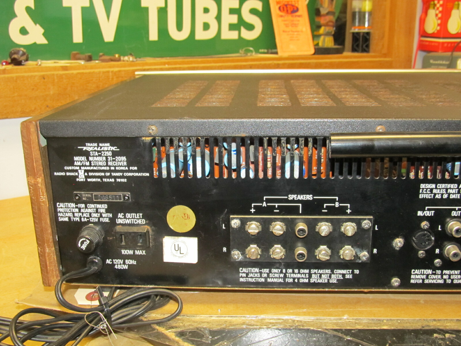 Vintage Realistic STA-2250 Quartz Locked Digital Stereo Receiver NEEDS ...