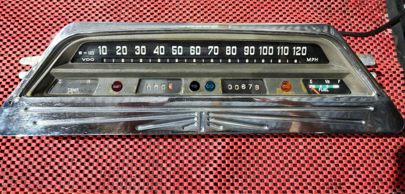 Volvo 122 122S 123GT 544 Amazon Instrument cluster Speedo Gauge | eBay