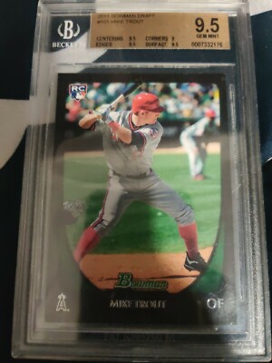 Mike Trout Bowman Rookie Card 9.5 | eBay