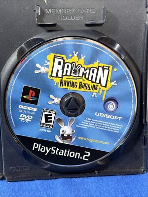 Rayman Raving Rabbids (Sony PlayStation 2, 2006) PS2 - Disc Only ...