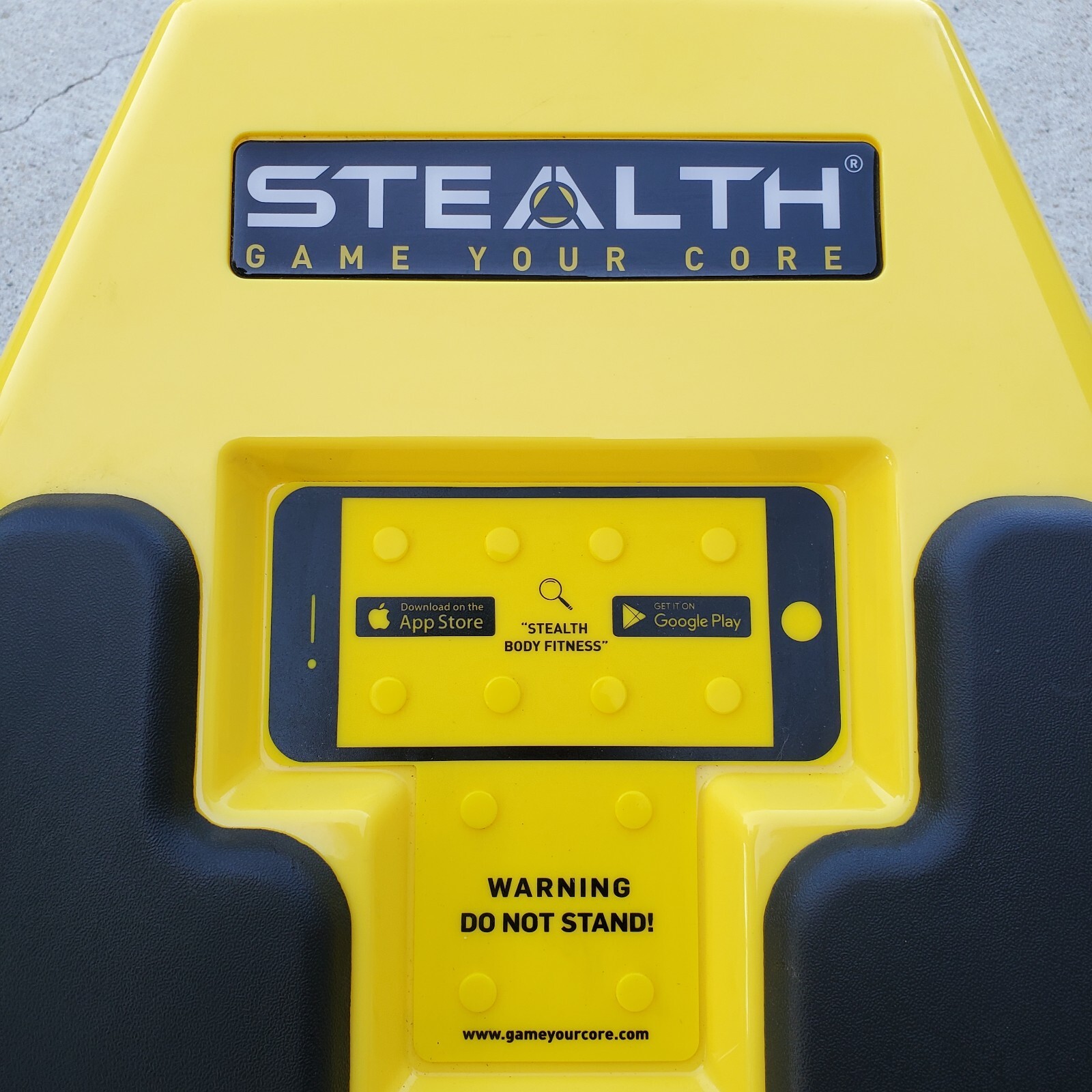 Stealth Plankster Game Your Core Yellow Ab Plank Personal Fitness ...