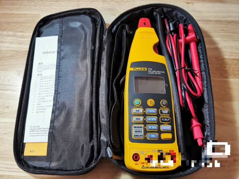 Fluke 773 Digital Milliamp Process Clamp Meter for sale online | eBay