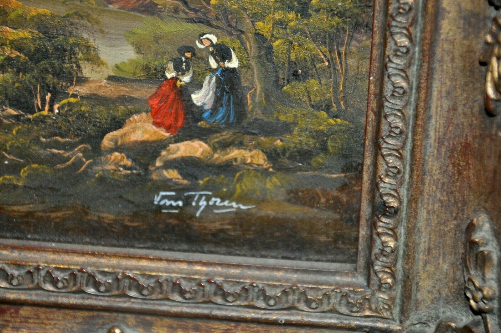 well listed by Artist by Otto Ritter Van Thoren (1828-1889) | eBay