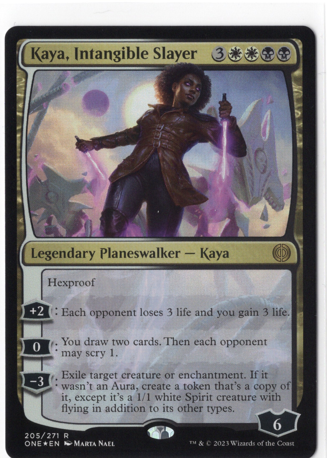 Kaya, Intangible Slayer [Phyrexia: All Will Be One] - MTG - Near Mint ...