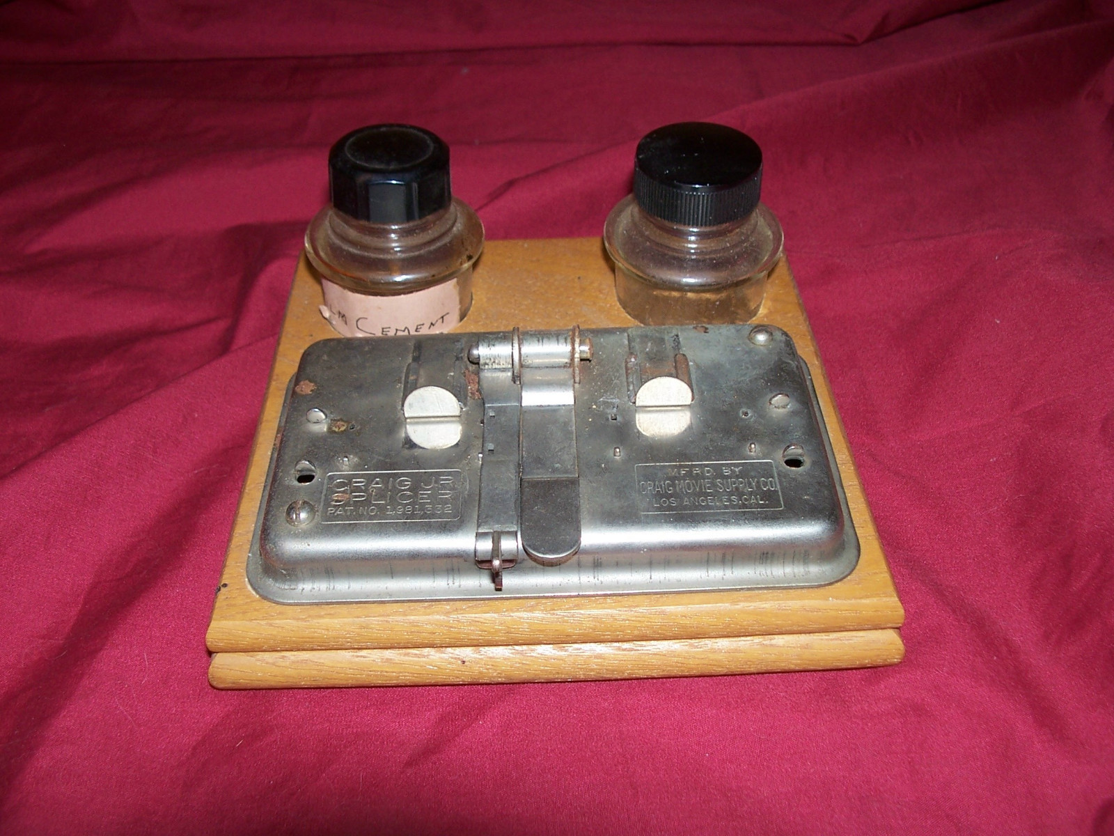 Old Craig Jr Movie Supply Co Junior Film Splicer Vintage 35mm 16mm ...