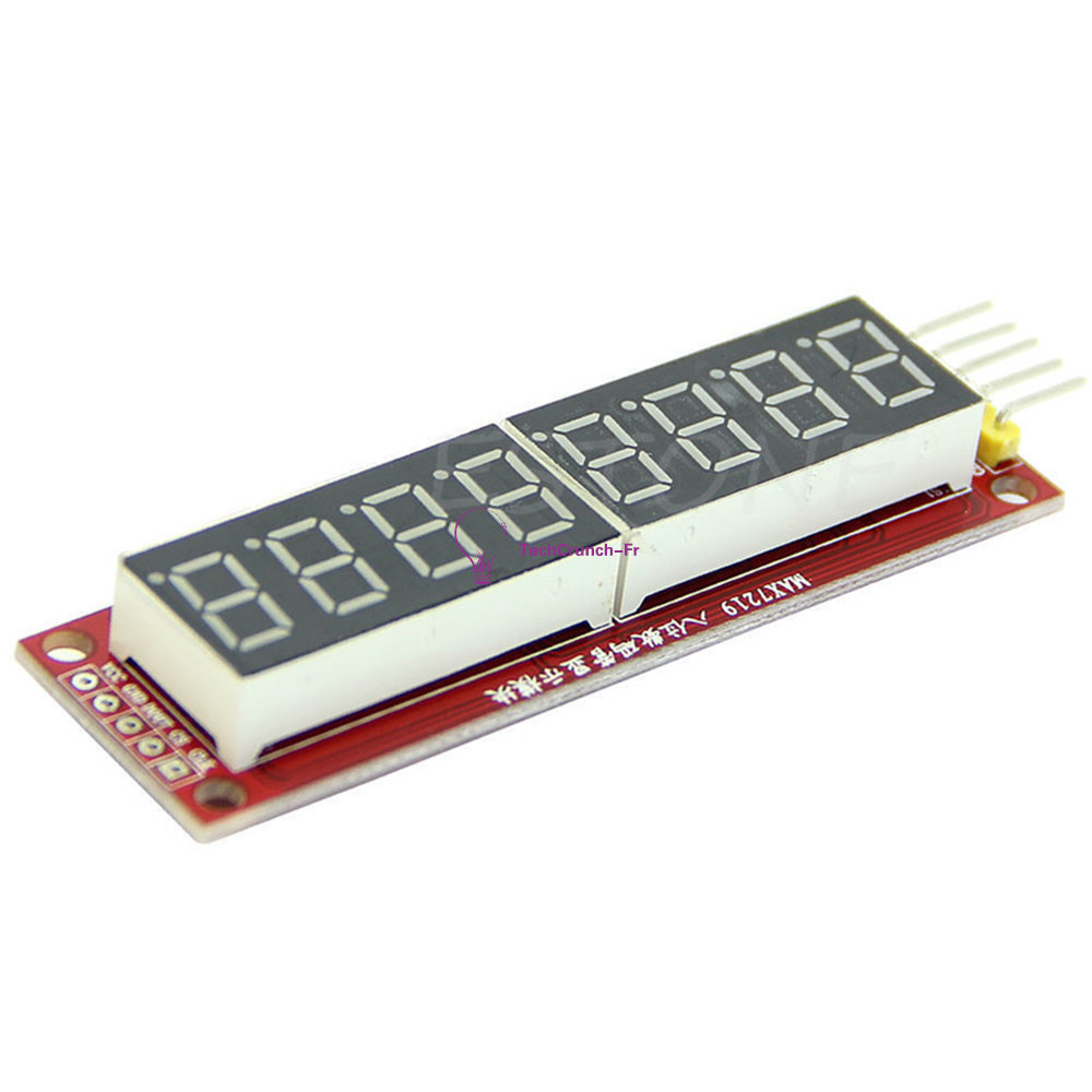 Raspberry Pi LCD Display Modules MAX7219 8 Digit LED Display 7 Segment ...