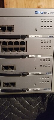 Samsung OfficeServ 7400 Phone System with Cards - Pre-Owned - PLEASE ...