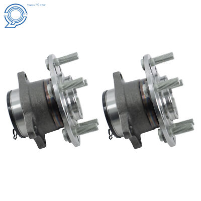 Pair Rear Wheel Hub Bearings For 2007-2017 Jeep Compass Patriot AWD 4WD ...