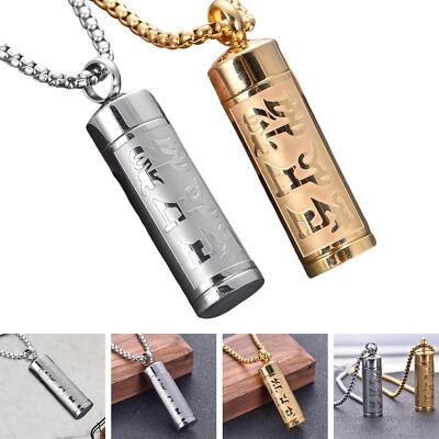 Hanging Urn Necklace Pendants for ash Remembrance Fashion for ...