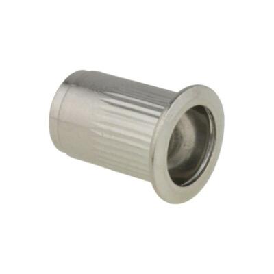 Qty 50 Stainless Thin Flange M10 (10mm) x 0.7 - 3.8 Grip Nutsert Rivnut ...