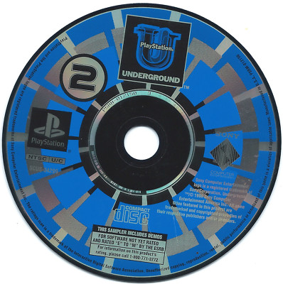 PlayStation Underground v 2.4 (1998) Just the PS1 Demo Disc 2, FREE ...