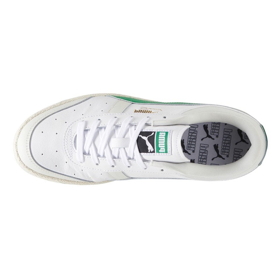 PUMA Seoul Leather Lace Up Mens White Sneakers Casual Shoes 39841004 | eBay