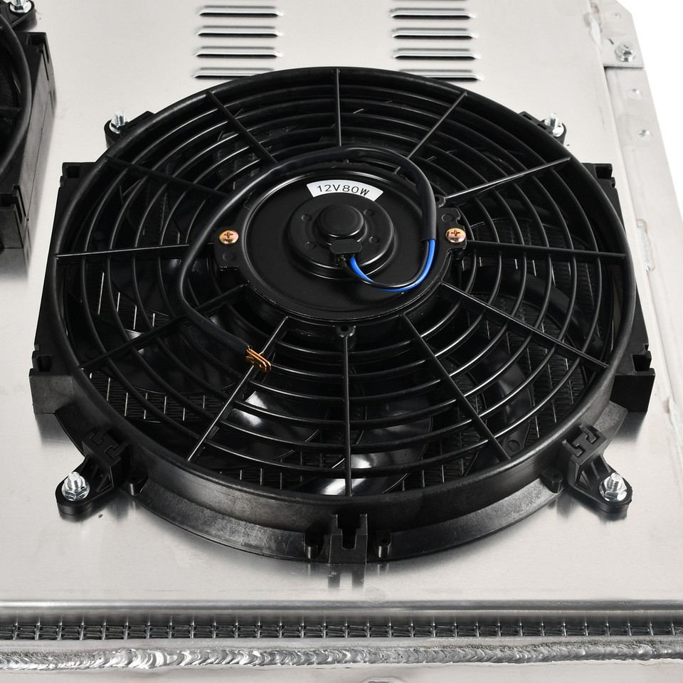 Fit 66-79 Ford F100 F150 F250 3 Row Radiator & Thermostat Relay ...