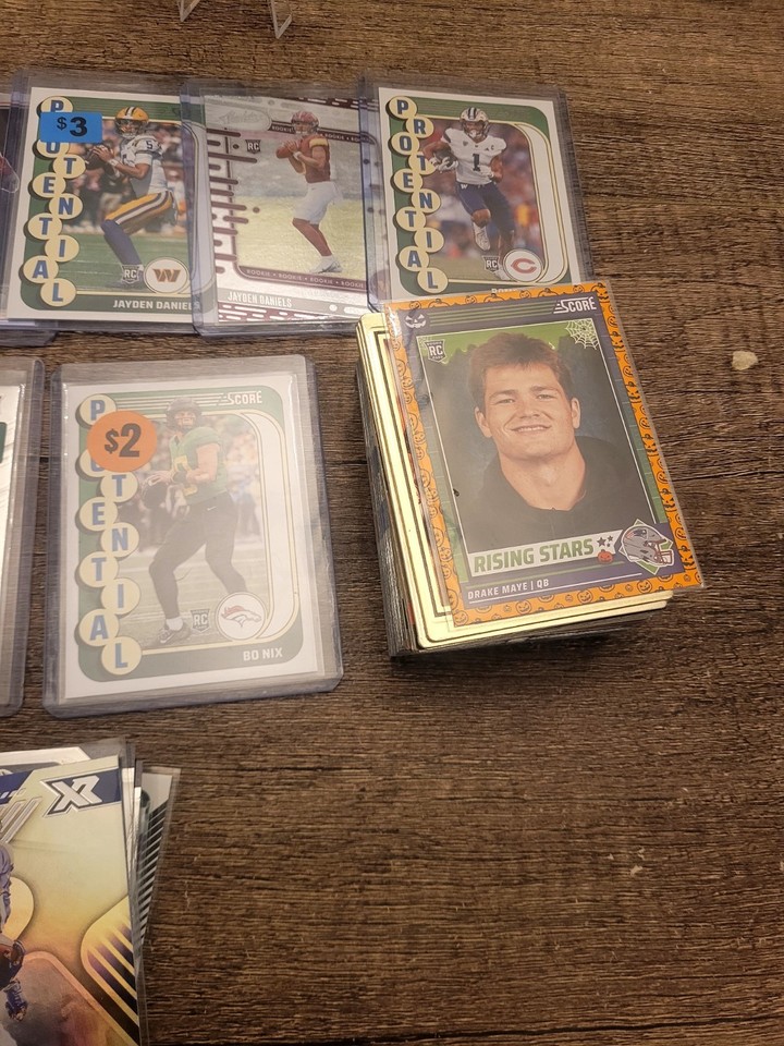 NFL Football Lot Cards) Sports Card Collection 150+ ESTATE SALE FIND | eBay