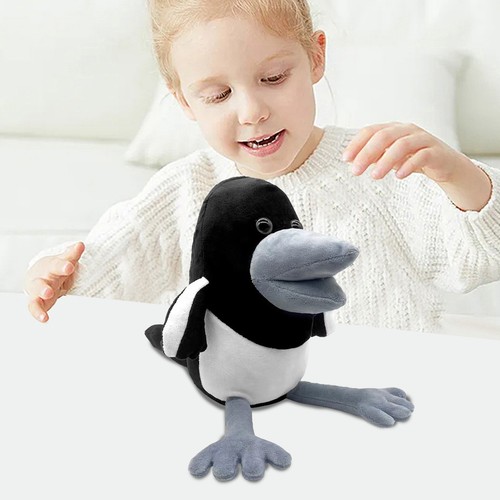 Steve and Maggie Crow PlushSoft Stuffed Crow Educational Plushie Kids ...