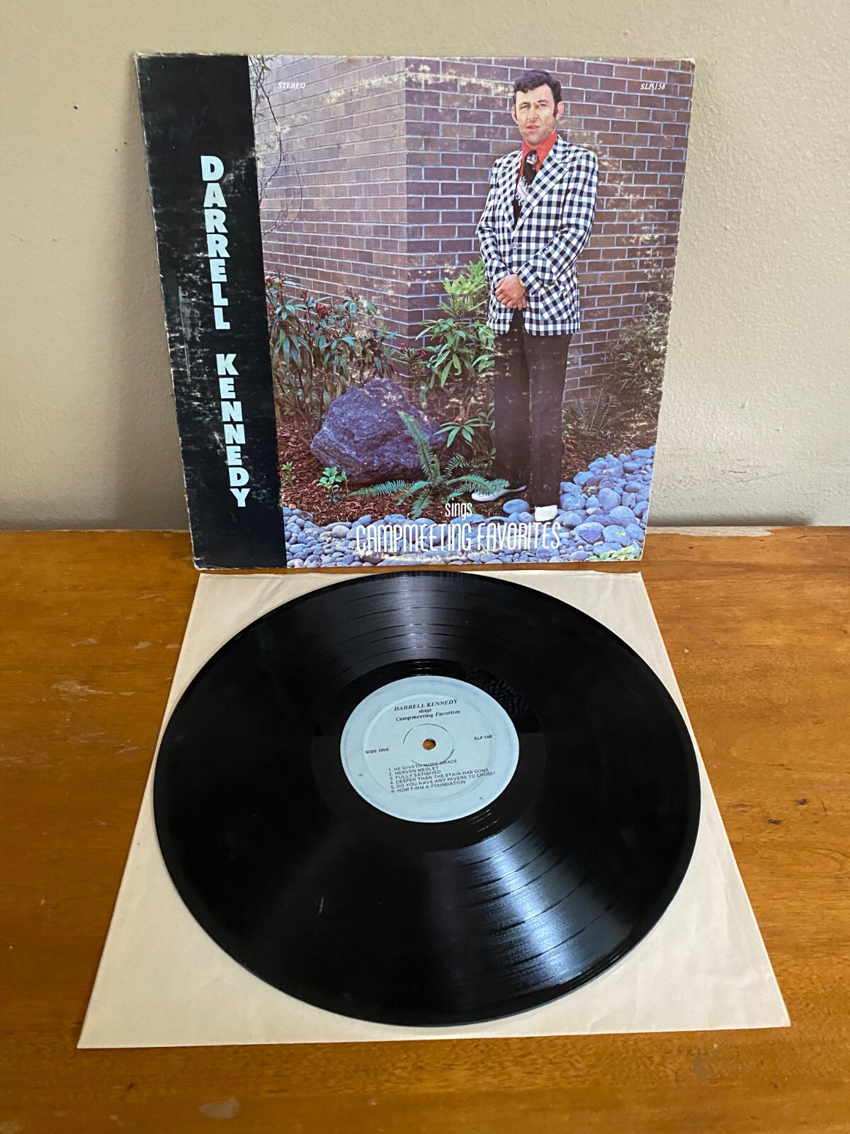 DARRELL KENNEDY Sings CampMeeting Favorites LP Christian Gospel SLP-158 ...