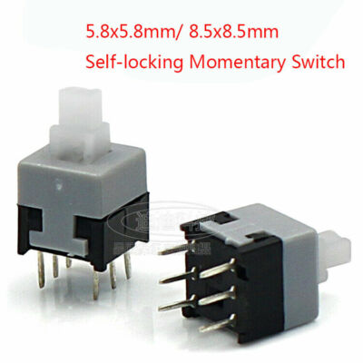 Connectors, Switches & Wire - Mini Momentary Switch