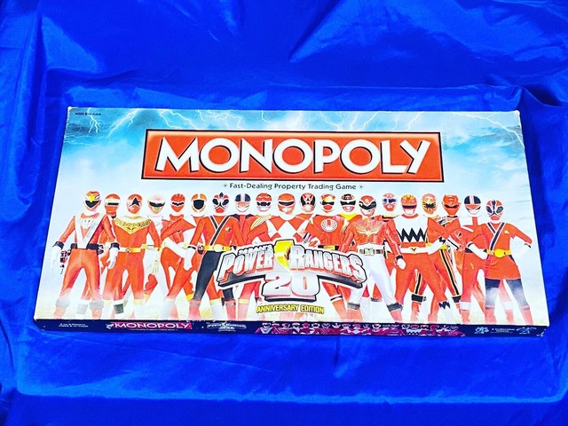 Power Rangers Monopoly 20th Anniversary Edition Set for sale online | eBay