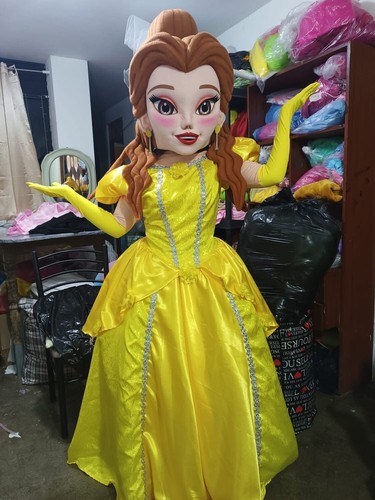 Bella Princess Mascot Costume Party Event Halloween birthday Eventb | eBay