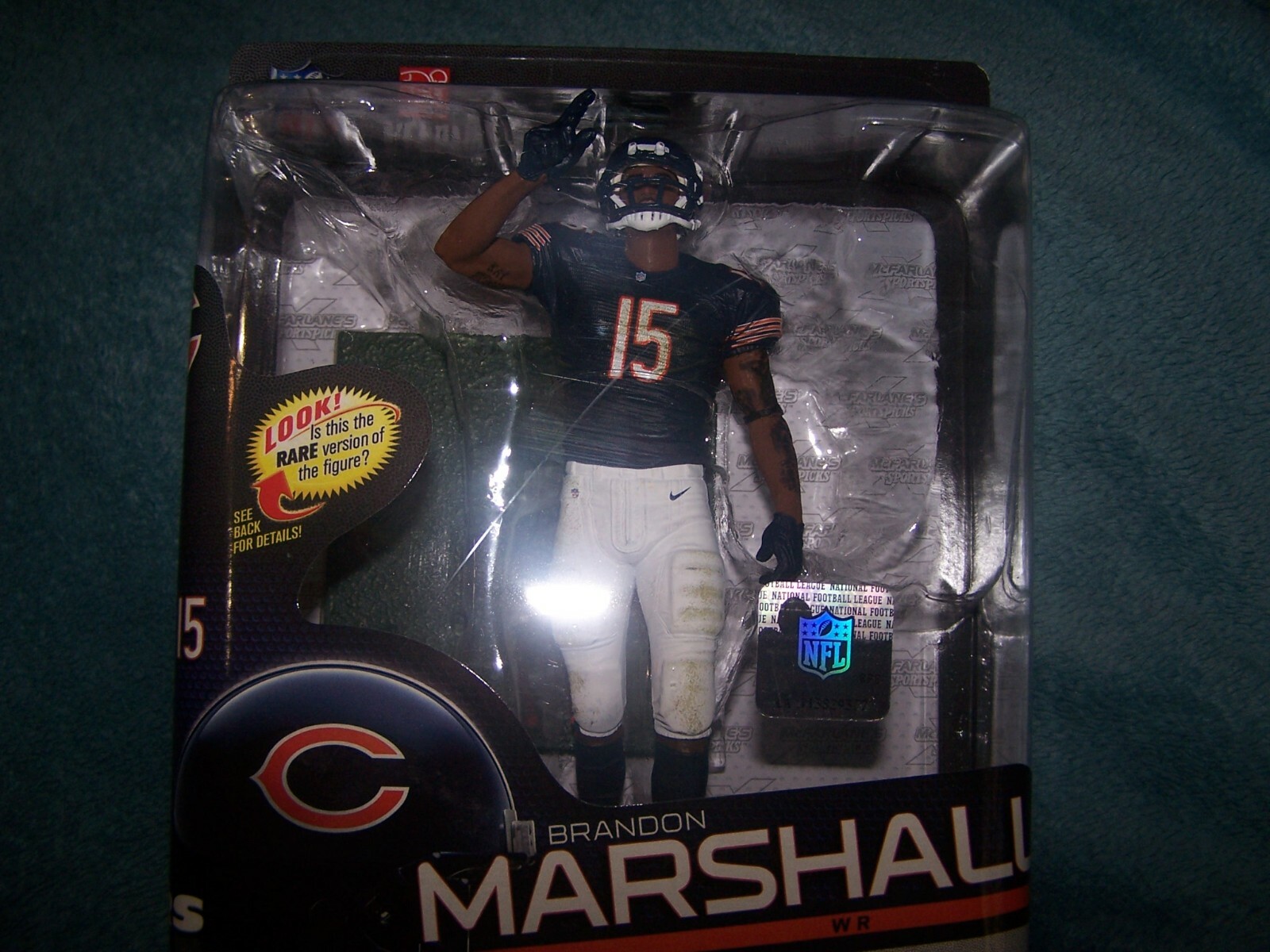 BRANDON MARSHALL CHICAGO BEARS WIDE RECIEVER MCFARLANE FIGURE | eBay