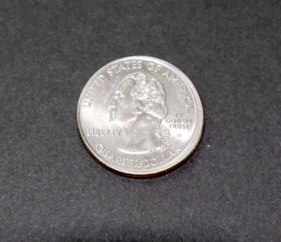 2000-D MARYLAND STATEHOOD QUARTER MINT ERROR RAILROAD RIM PARTIAL ...
