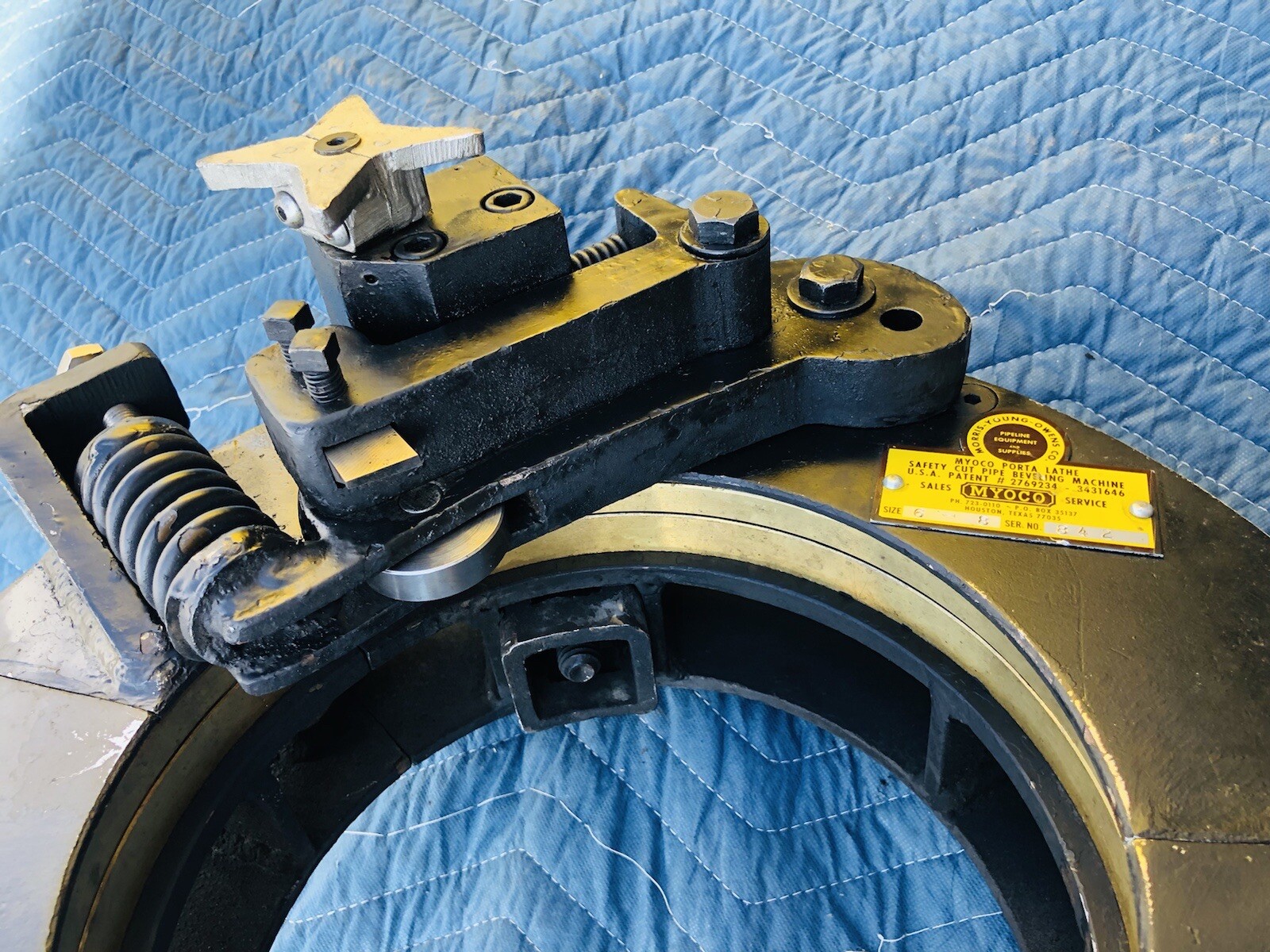 Porta-Lathe PRL02 Clamshell Lathe 6”-8" Pipe, PSS, 02, Climax tools ...