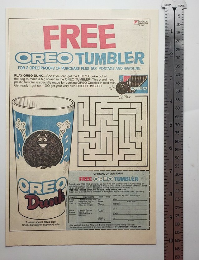 Vintage Oreo Cookies RARE Print Advertisement | eBay