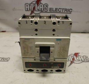Siemens VDE 0660 IEC 947-2 Molded Case Circuit Breaker 500 Amp 600 Volt ...
