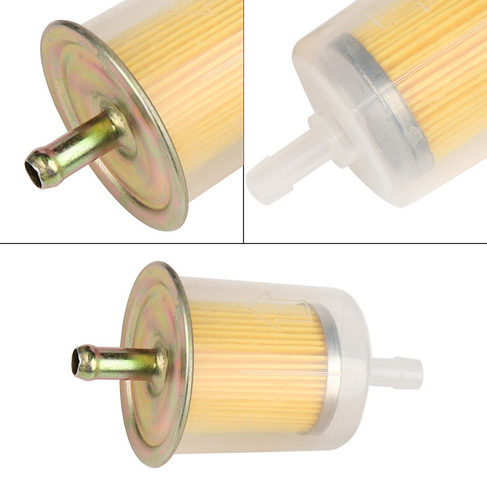 5Pc High Performance Universal 5/16" Fuel Filter Industrial Inline Gas ...