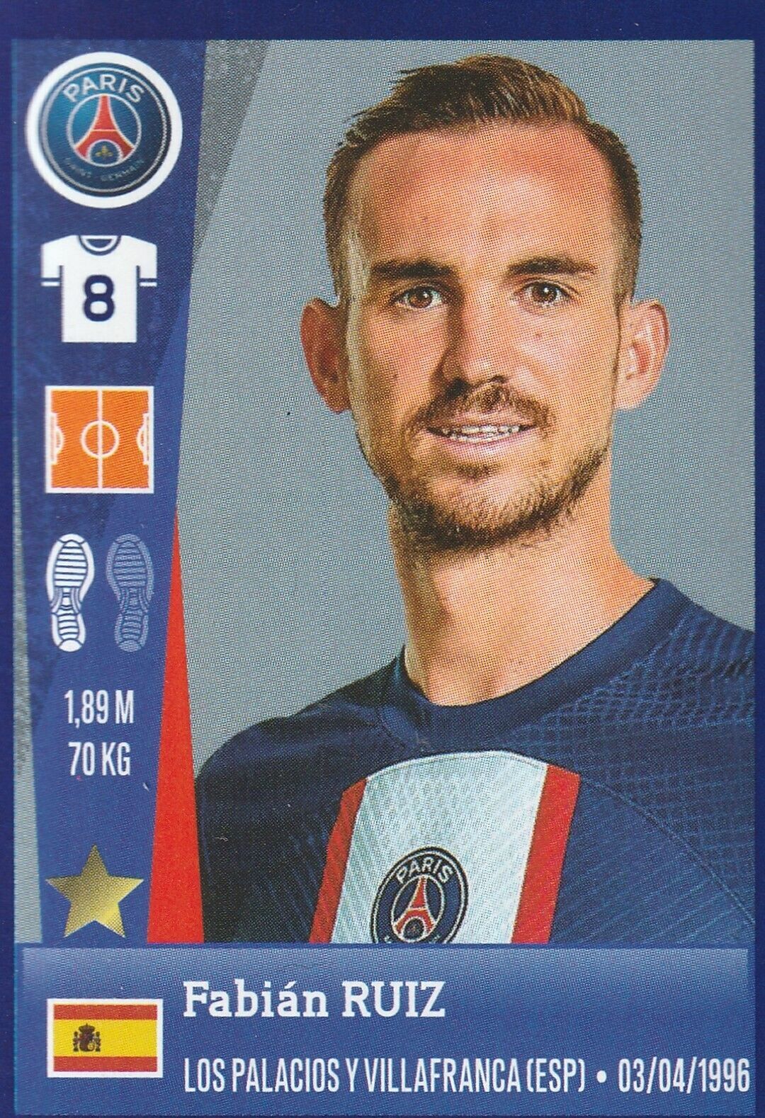 PARIS SAINT GERMAIN PSG - Autocollant Sticker PANINI LIGUE 1 FOOT 2023 ...