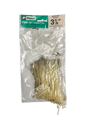 Panduit 100 Natural PLT1M-C 3-7/8" PAN-TY Cable Ties PR291N-PLT1M-C | eBay
