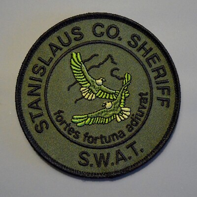 Stanislaus County California Sheriff SWAT Subdued OD Patch ++ Mint CA | eBay