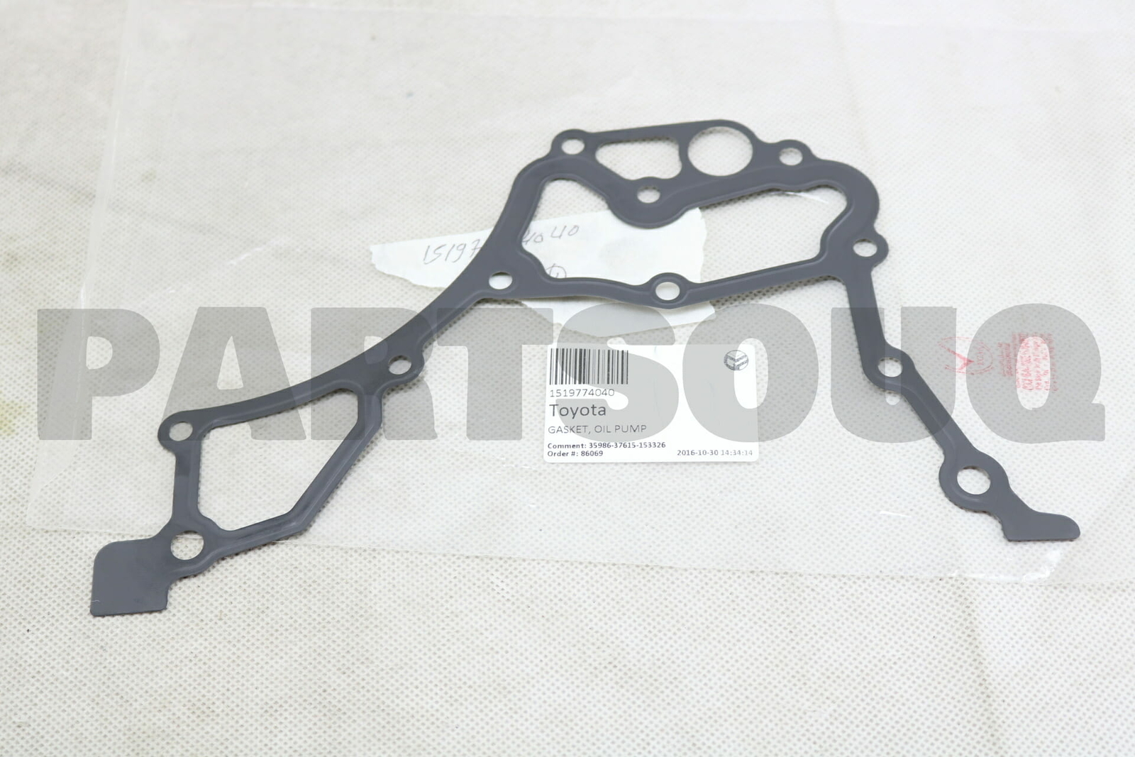 1519774040 Genuine Toyota GASKET, OIL PUMP 15197-74040 | eBay