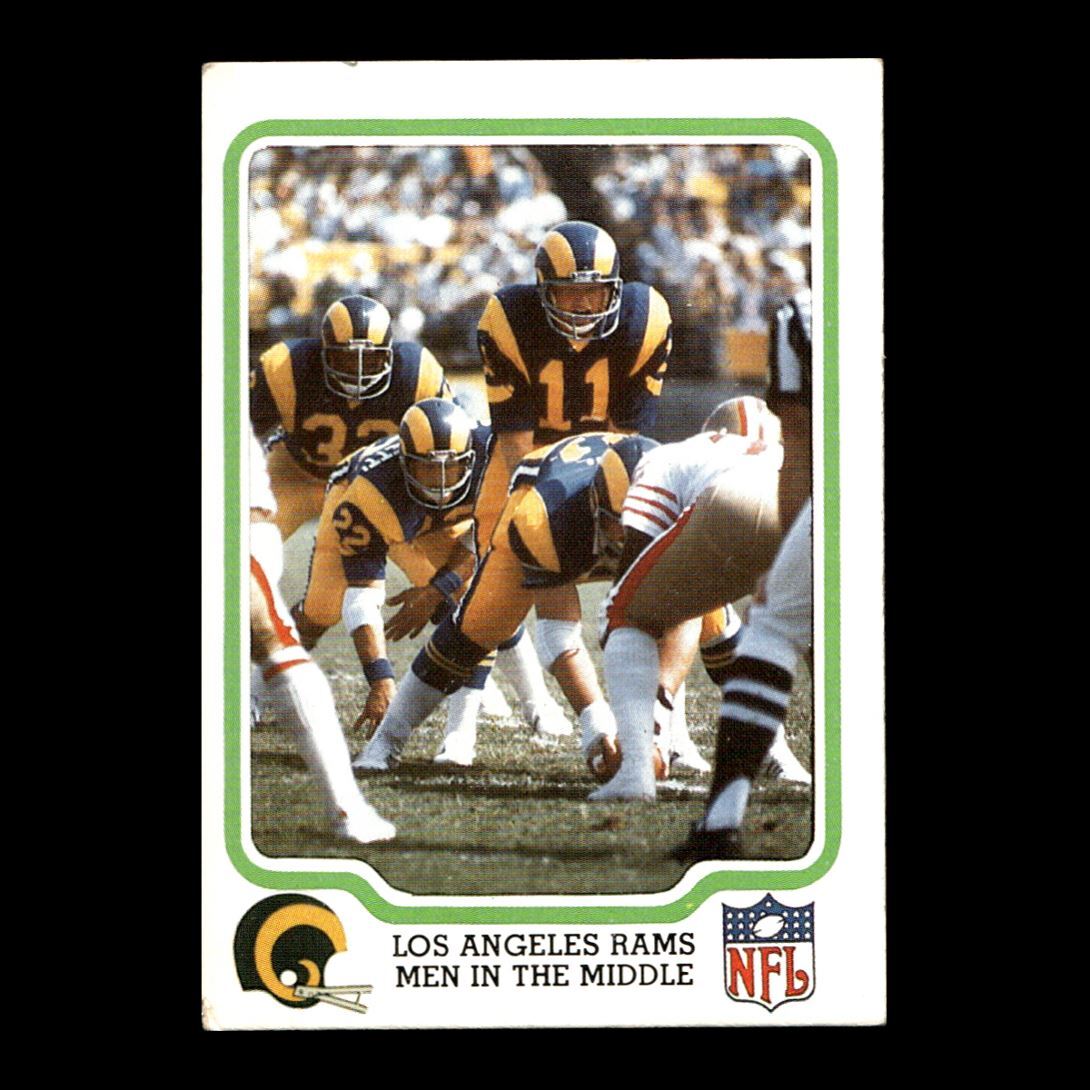 NFL Team 1979 Fleer Team Action Stickers Los Angeles Rams #25 R325F 27 ...