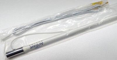 AirWave Marine 8FT VHF Boat Antenna White 15ft cable Factory Blem, demo ...