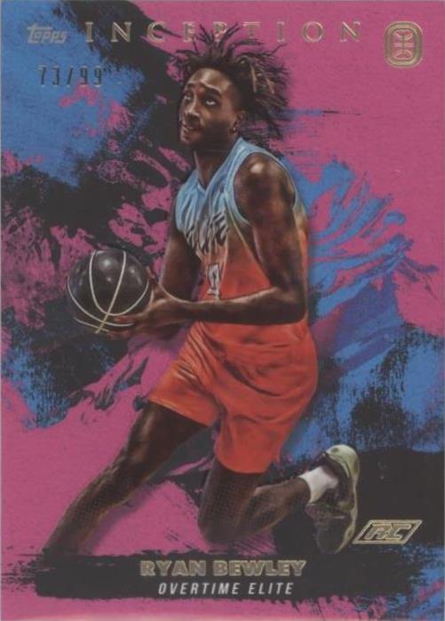 2021-22 Topps Inception OTE Overtime Elite - Ryan Bewley #41 Magenta ...