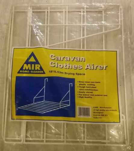 Mir Caravan Clothes Airer Over The Door Laundry Towel Rail Folding ...