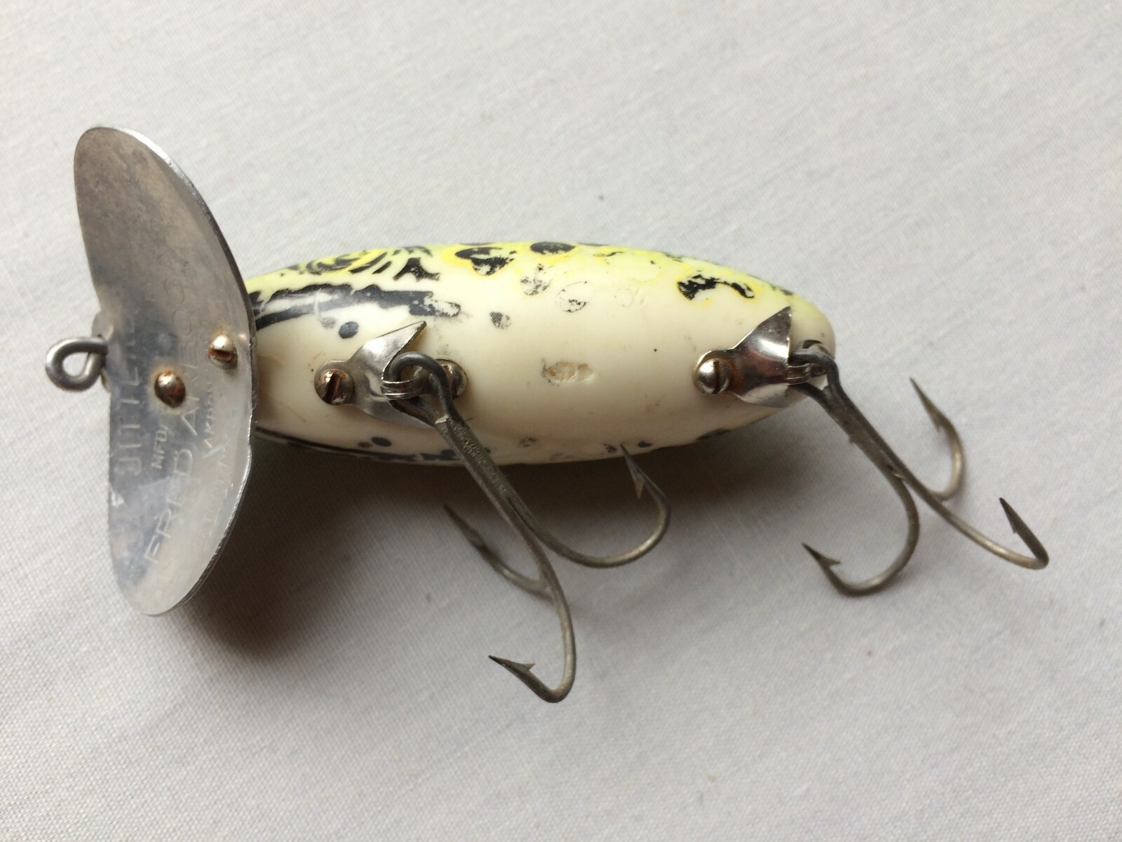 Pair of Antique Fishing Lures- Jitterbug by Fred Arborgast & Lure with ...