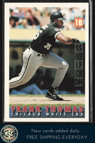 Frank Thomas 1995 Bazooka #120 NM-MT OR BETTER Chicago White Sox | eBay