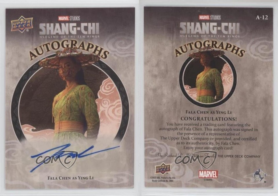 2023 Marvel Shang-Chi and The Legend of Ten Rings Fala Chen as Ying Li ...