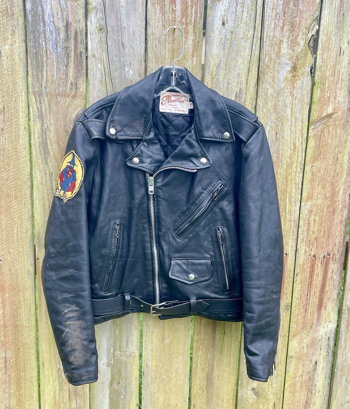 Vintage 70’s Mr Spook Patched Excelled Classic Black … - Gem