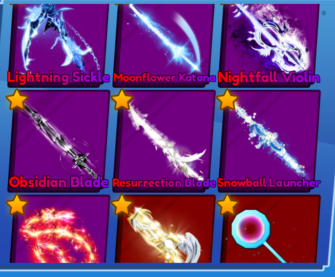 blade ball inventory (read description) | eBay